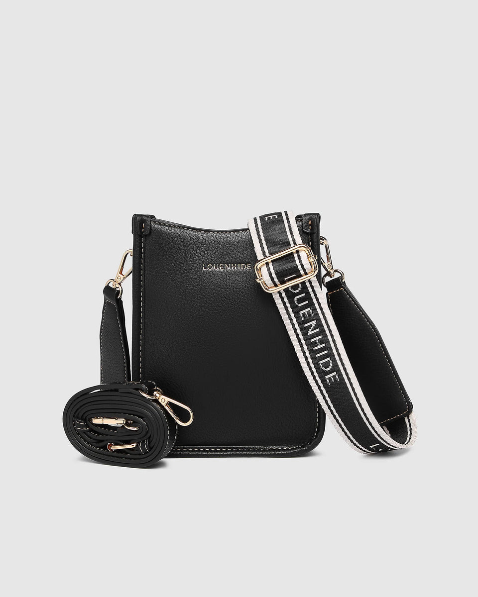 Parker Logo Phone Bag Black – One Country Mouse