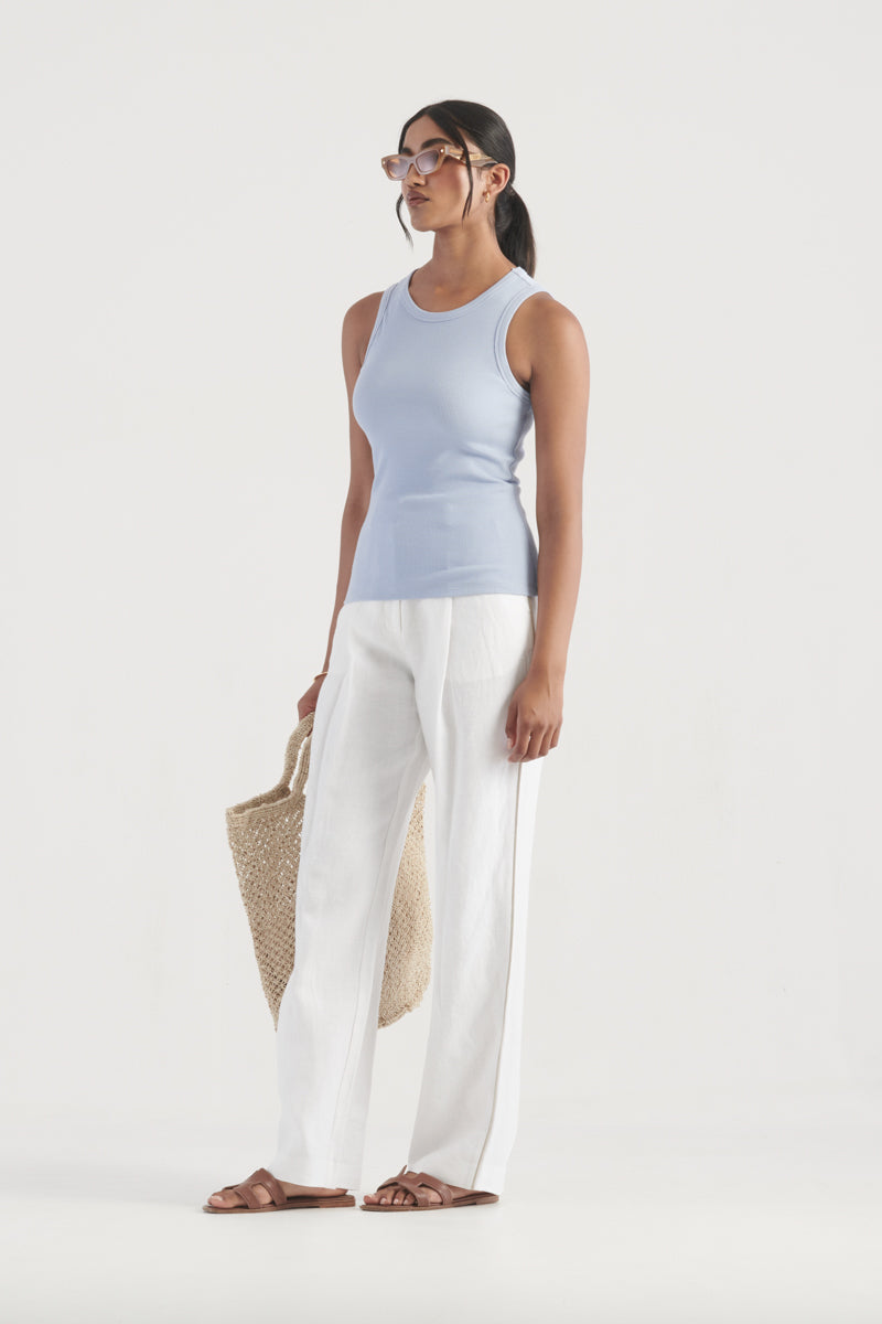 Nola Tank - Cornflower Blue – One Country Mouse